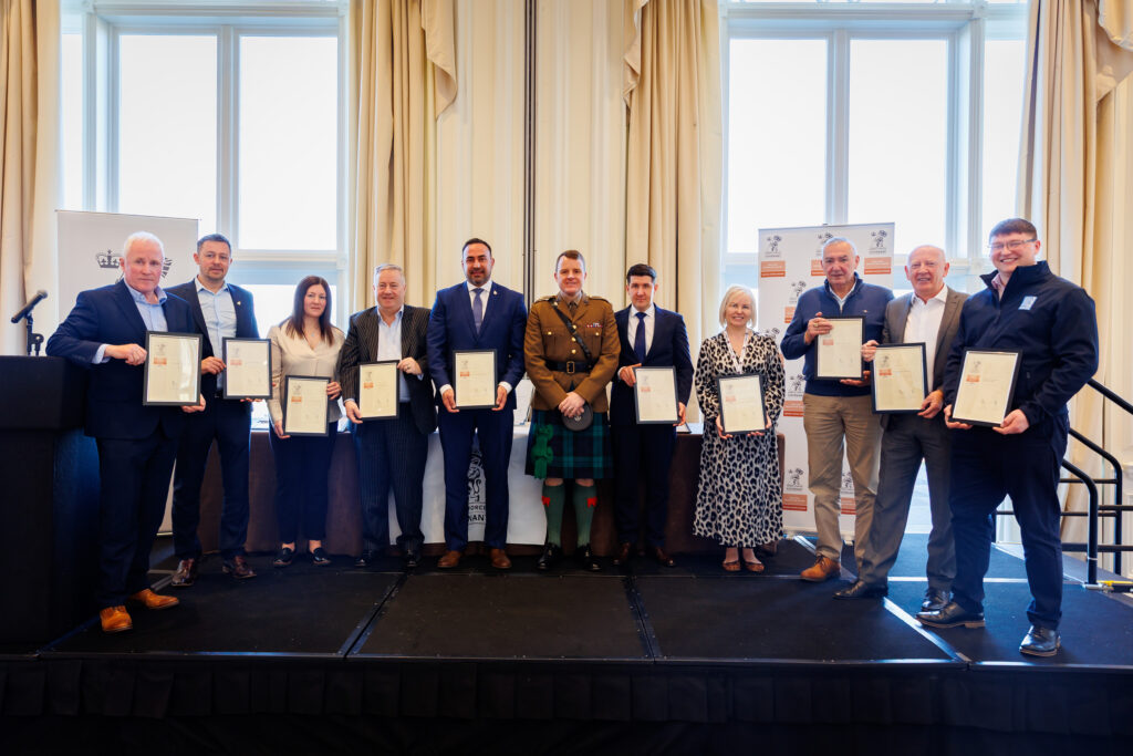 Booth Welsh signs Armed Forces Covenant and receives Defence Employer ...